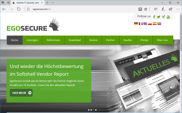 EgoSecure-Schutzmodule erleichtern Unternehmen den Schutz ...
