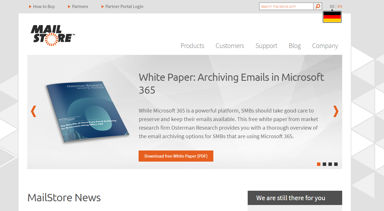 MailStore mit moderner Authentifizierung und besserem Support für Cloud ...